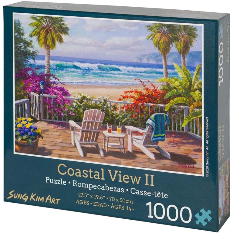 Coastal View II 1000 Piece Jigsaw Puzzle - Sung Kim Art